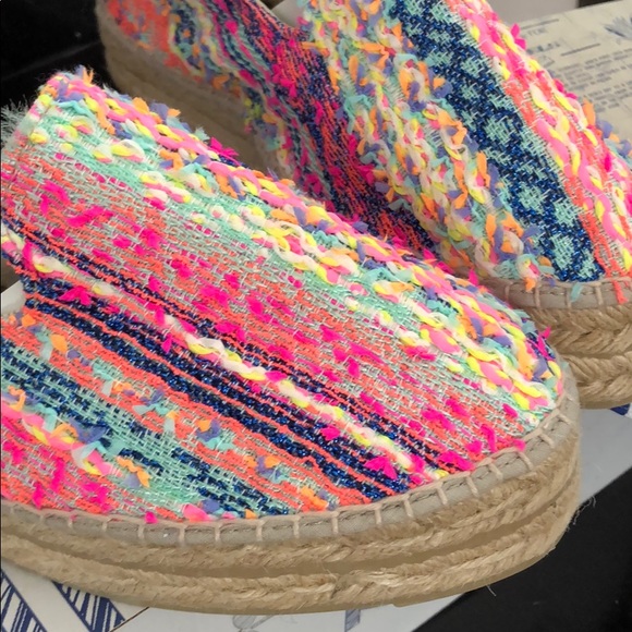 Manebi | Shoes | Manebi Fluo Multicolored Espadrilles | Poshmark